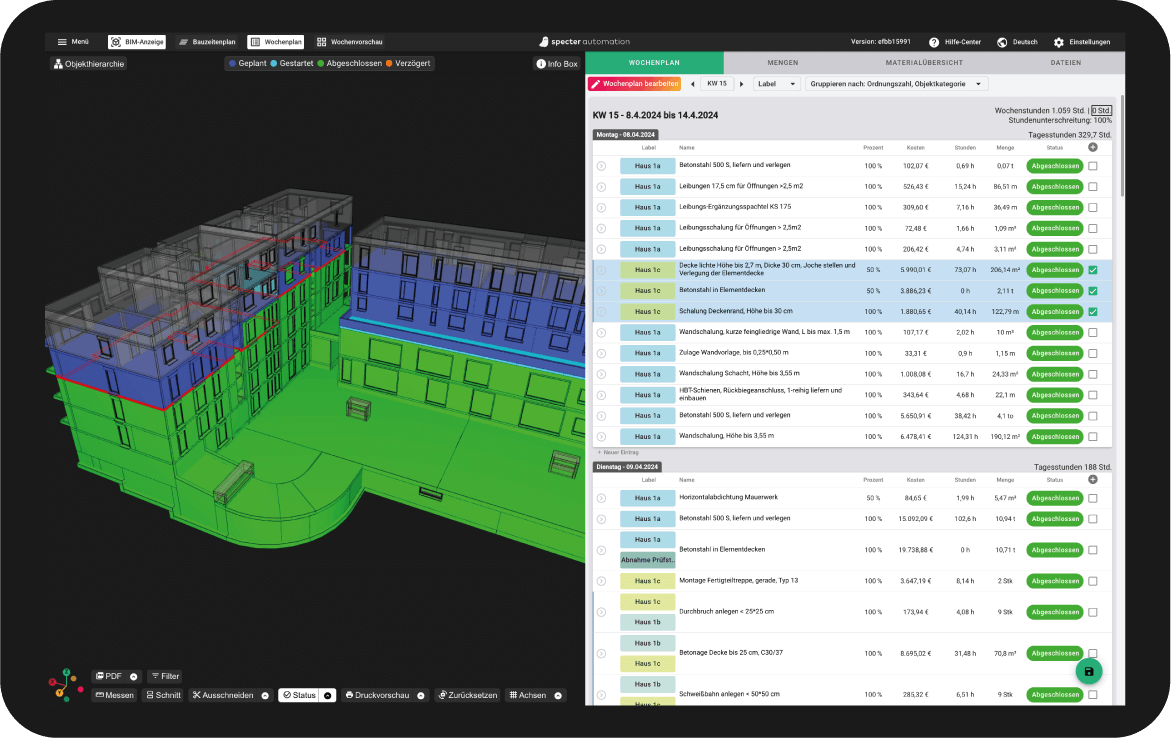 specter | Construction Site Management Software
